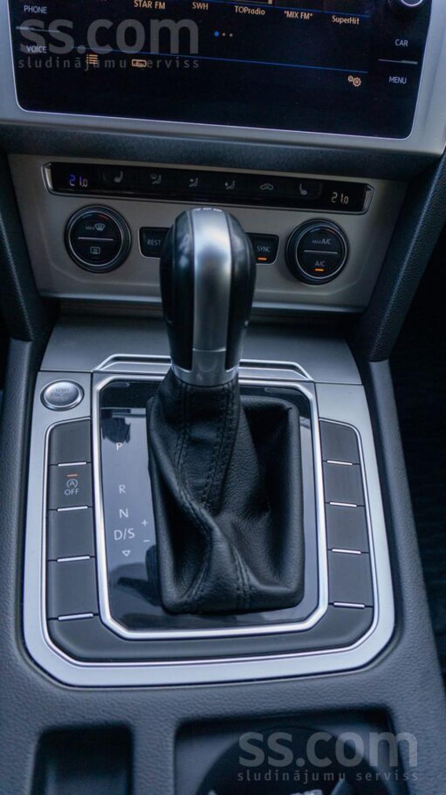 Pelēks Volkswagen Passat B8 2018 Rīga, ar dzinēja tilpumu 1.40 L un nobraukumu 191 tūkst. km par 11390 €, foto 17 vietnē AUTOMOTO.COM.LV