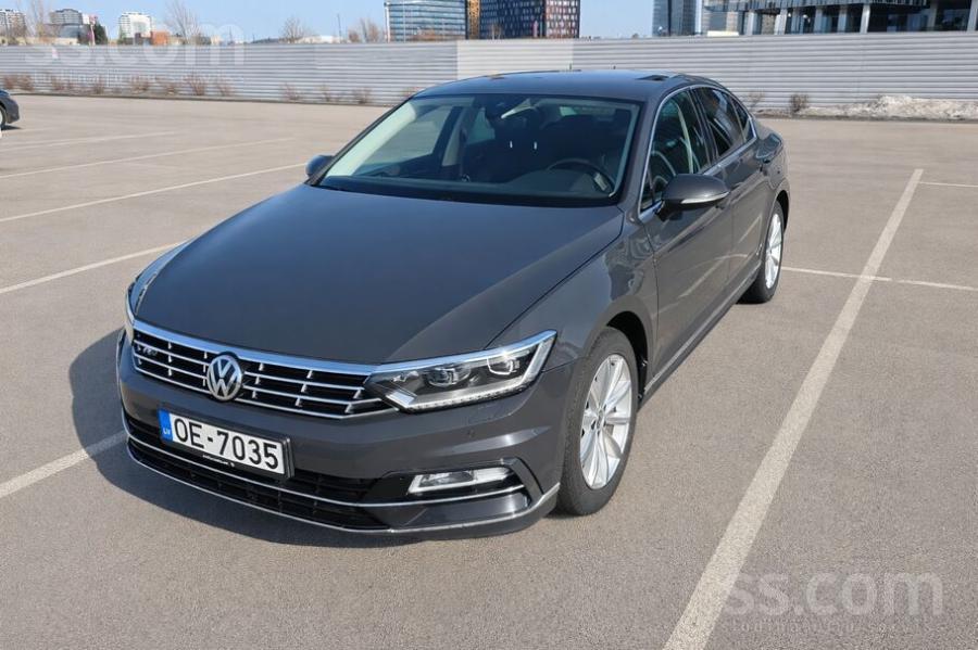 Grey Volkswagen Passat B8 2019 in Riga, with an engine capacity of 1.50 L and mileage of 94 thousand km for 16900 €, photo 2 on AUTOMOTO.COM.LV