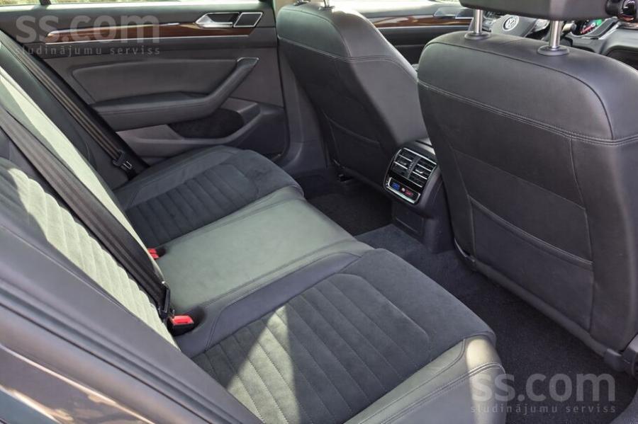 Grey Volkswagen Passat B8 2019 in Riga, with an engine capacity of 1.50 L and mileage of 94 thousand km for 16900 €, photo 10 on AUTOMOTO.COM.LV
