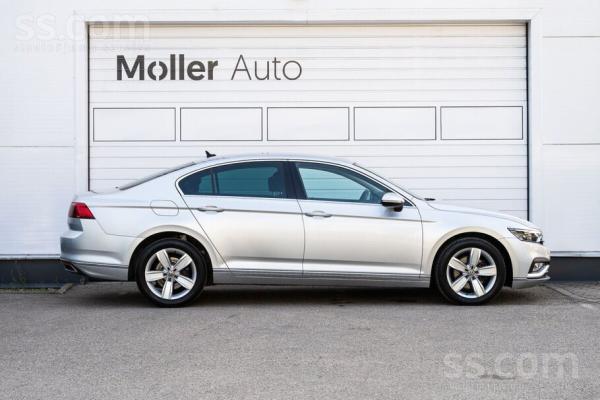 Grey Volkswagen Passat B8 2019 in Riga, with an engine capacity of 2.00 L and mileage of 120 thousand km for 16950 €, photo 5 on AUTOMOTO.COM.LV