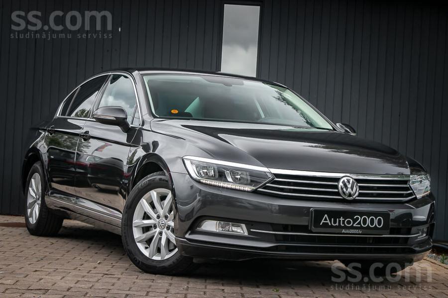 Grey Volkswagen Passat B8 2019 in Tukums, with an engine capacity of 2.00 L and mileage of 99 thousand km for 14990 €, photo 1 on AUTOMOTO.COM.LV