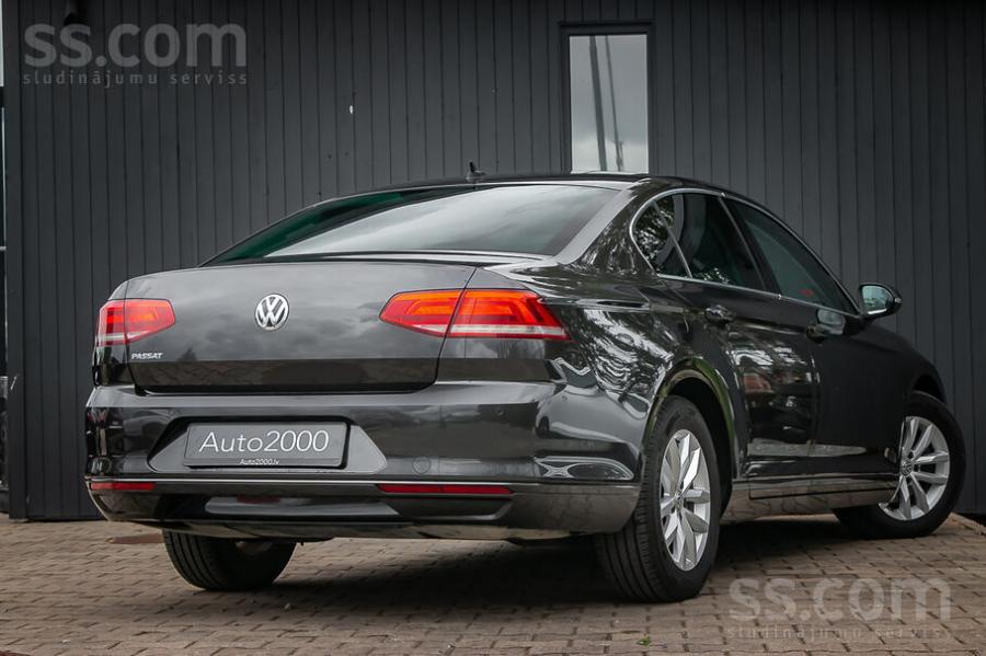 Grey Volkswagen Passat B8 2019 in Tukums, with an engine capacity of 2.00 L and mileage of 99 thousand km for 14990 €, photo 4 on AUTOMOTO.COM.LV