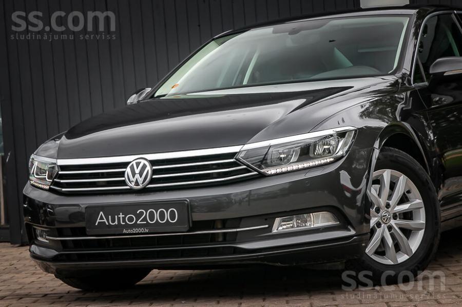 Grey Volkswagen Passat B8 2019 in Tukums, with an engine capacity of 2.00 L and mileage of 99 thousand km for 14990 €, photo 7 on AUTOMOTO.COM.LV