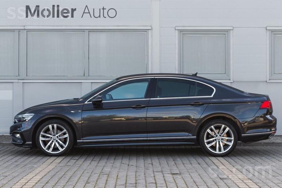 Pelēks Volkswagen Passat B8 2019 Ventspils, ar dzinēja tilpumu 1.50 L un nobraukumu 117 tūkst. km par 18100 €, foto 3 vietnē AUTOMOTO.COM.LV