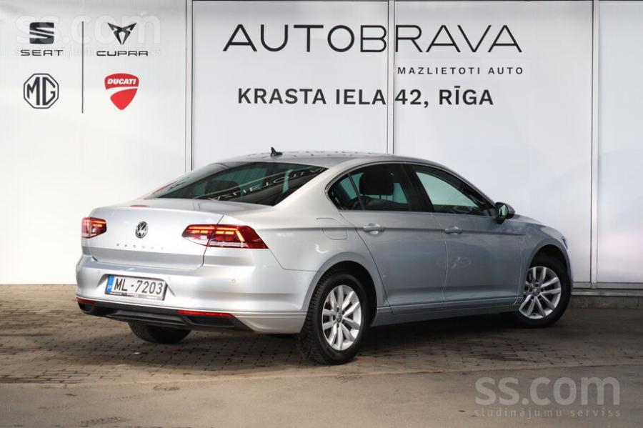 Pelēks Volkswagen Passat B8 2020 Rīga, ar dzinēja tilpumu 1.50 L un nobraukumu 92 tūkst. km par 15500 €, foto 7 vietnē AUTOMOTO.COM.LV