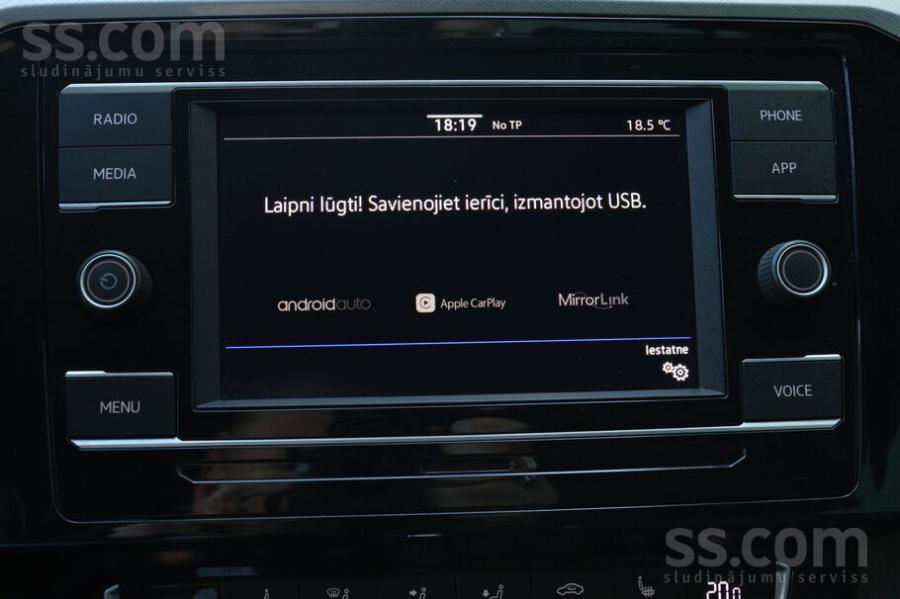 Pelēks Volkswagen Passat B8 2020 Rīga, ar dzinēja tilpumu 1.50 L un nobraukumu 92 tūkst. km par 15500 €, foto 16 vietnē AUTOMOTO.COM.LV