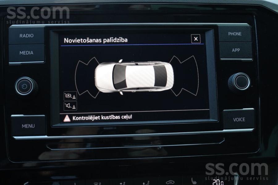 Pelēks Volkswagen Passat B8 2020 Rīga, ar dzinēja tilpumu 1.50 L un nobraukumu 92 tūkst. km par 15500 €, foto 19 vietnē AUTOMOTO.COM.LV