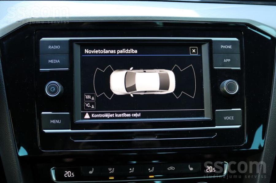 Pelēks Volkswagen Passat B8 2020 Rīga, ar dzinēja tilpumu 1.50 L un nobraukumu 61 tūkst. km par 17990 €, foto 19 vietnē AUTOMOTO.COM.LV