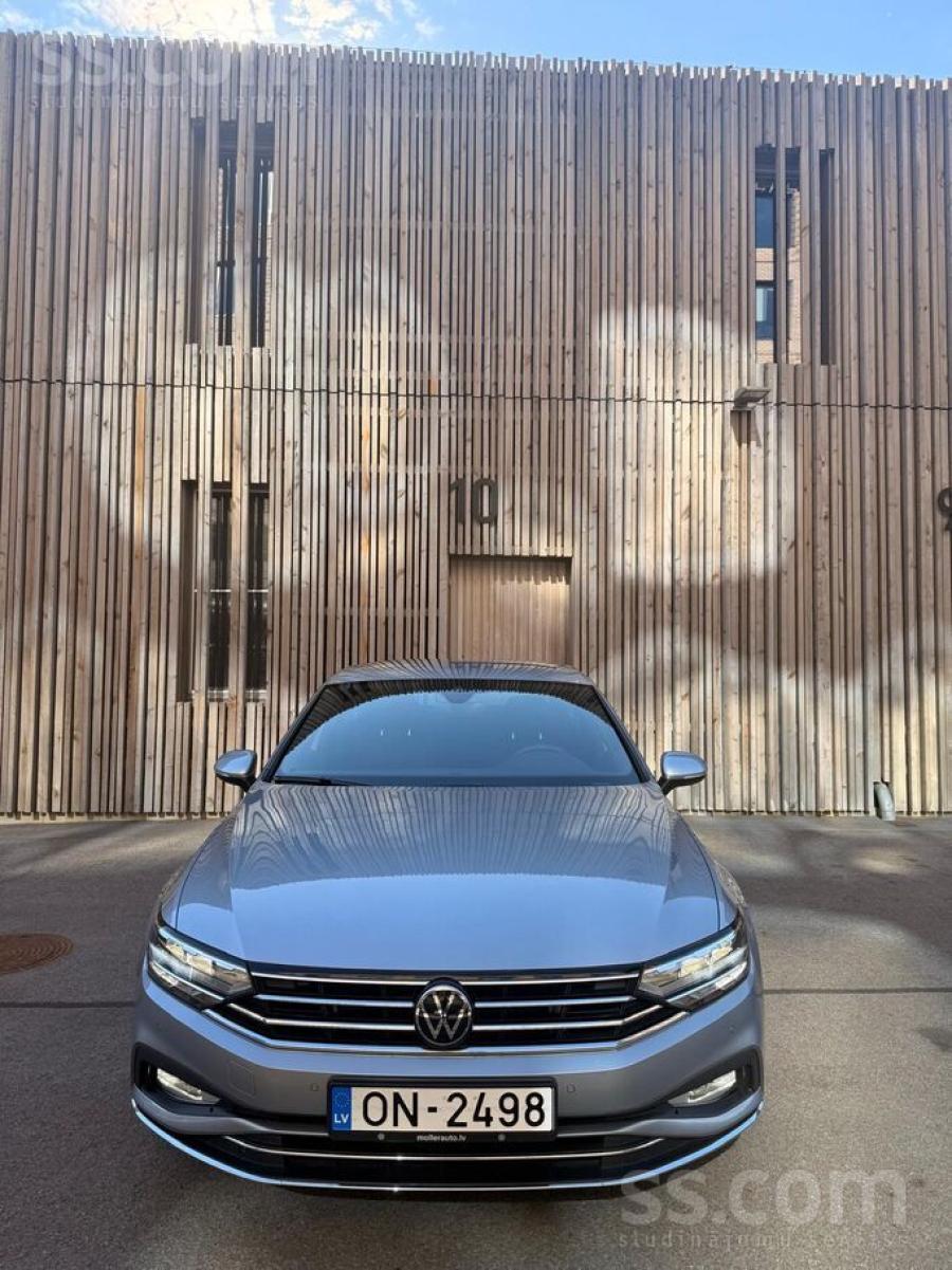 Pelēks Volkswagen Passat B8 2021 Rīga, ar dzinēja tilpumu 1.50 L un nobraukumu 84 tūkst. km par 21200 €, foto 7 vietnē AUTOMOTO.COM.LV