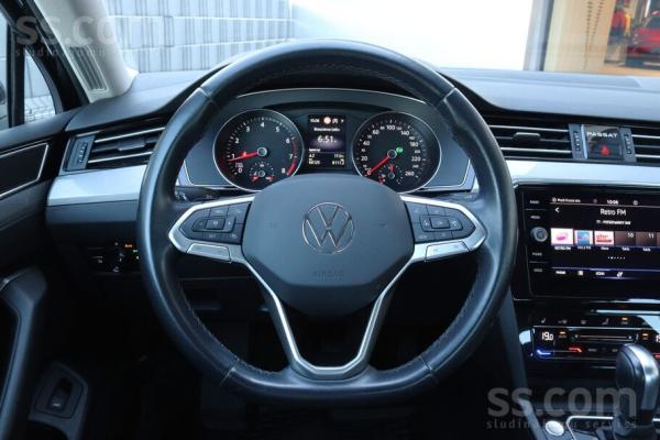 Pelēks Volkswagen Passat B8 2021 Rīga, ar dzinēja tilpumu 1.50 L un nobraukumu 68 tūkst. km par 16600 €, foto 10 vietnē AUTOMOTO.COM.LV