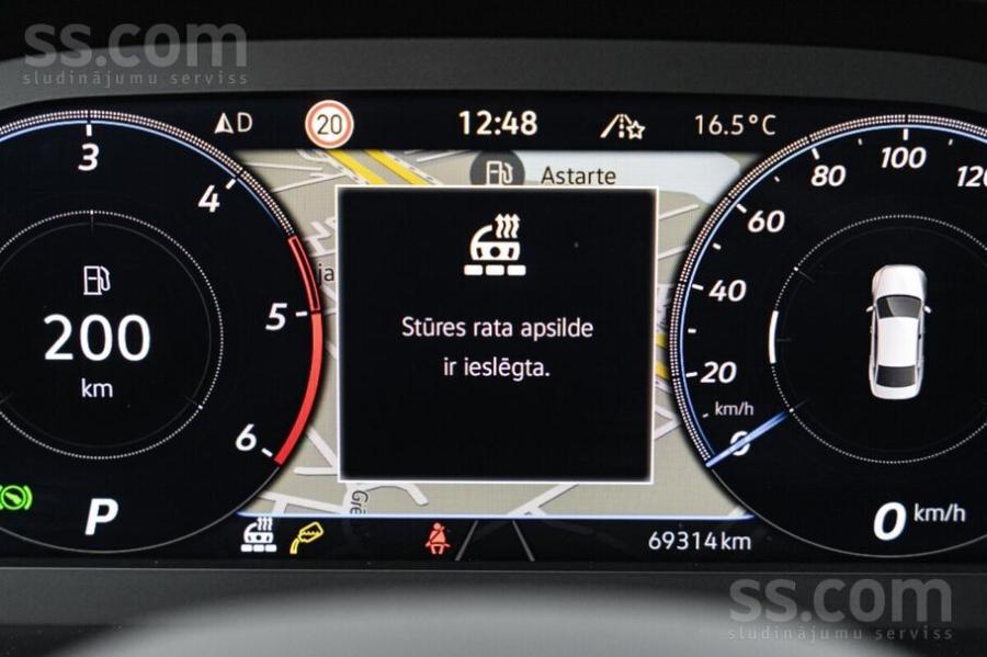 Grey Volkswagen Passat B8 2022 in Riga, with an engine capacity of 2.00 L and mileage of 62 thousand km for 26500 €, photo 18 on AUTOMOTO.COM.LV