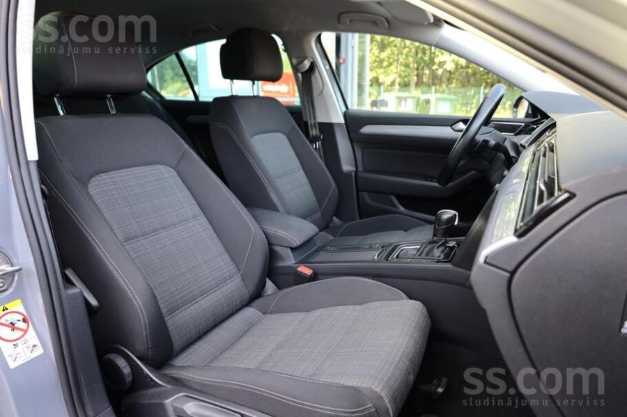 Pelēks Volkswagen Passat B8 2022 Rīga, ar dzinēja tilpumu 1.50 L un nobraukumu 65 tūkst. km par 17995 €, foto 17 vietnē AUTOMOTO.COM.LV