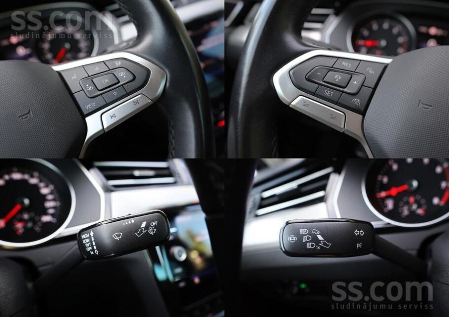 Pelēks Volkswagen Passat B8 2022 Rīga, ar dzinēja tilpumu 1.50 L un nobraukumu 65 tūkst. km par 17995 €, foto 20 vietnē AUTOMOTO.COM.LV