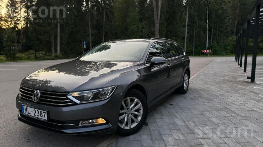 Pelēks Volkswagen Passat B8 2015 Ogre, ar dzinēja tilpumu 1.40 L un nobraukumu 205 tūkst. km par 7700 €, foto 1 vietnē AUTOMOTO.COM.LV