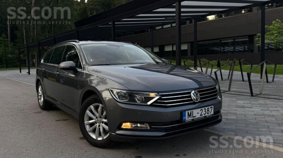 Pelēks Volkswagen Passat B8 2015 Ogre, ar dzinēja tilpumu 1.40 L un nobraukumu 205 tūkst. km par 7700 €, foto 2 vietnē AUTOMOTO.COM.LV