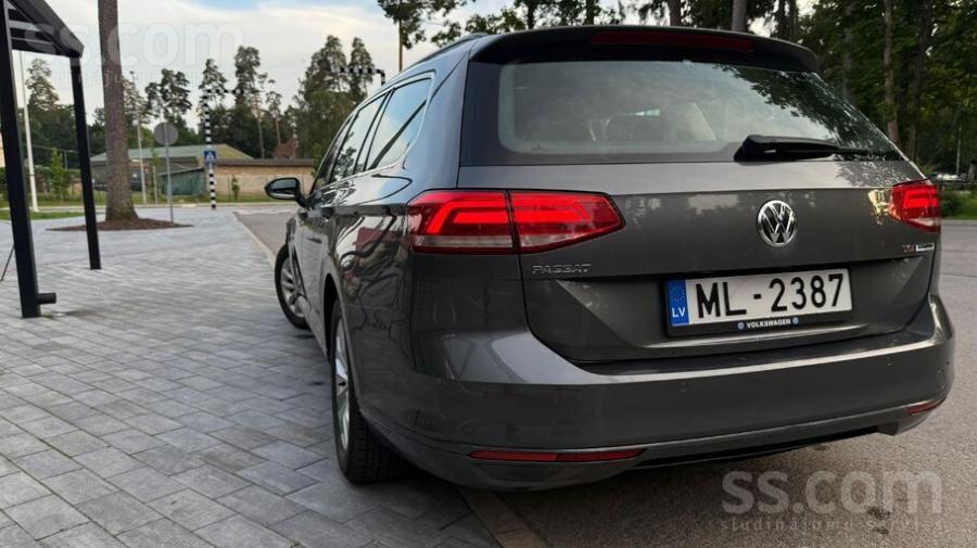 Pelēks Volkswagen Passat B8 2015 Ogre, ar dzinēja tilpumu 1.40 L un nobraukumu 205 tūkst. km par 7700 €, foto 3 vietnē AUTOMOTO.COM.LV