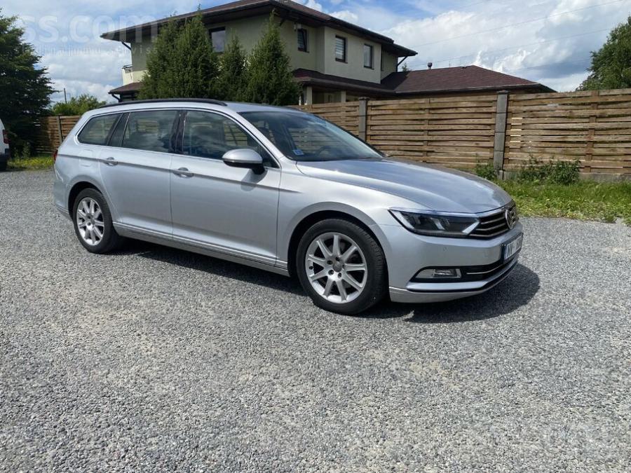 Grey Volkswagen Passat B8 2015 in Saldus, with an engine capacity of 2.00 L and mileage of 305 thousand km for 8599 €, photo 5 on AUTOMOTO.COM.LV