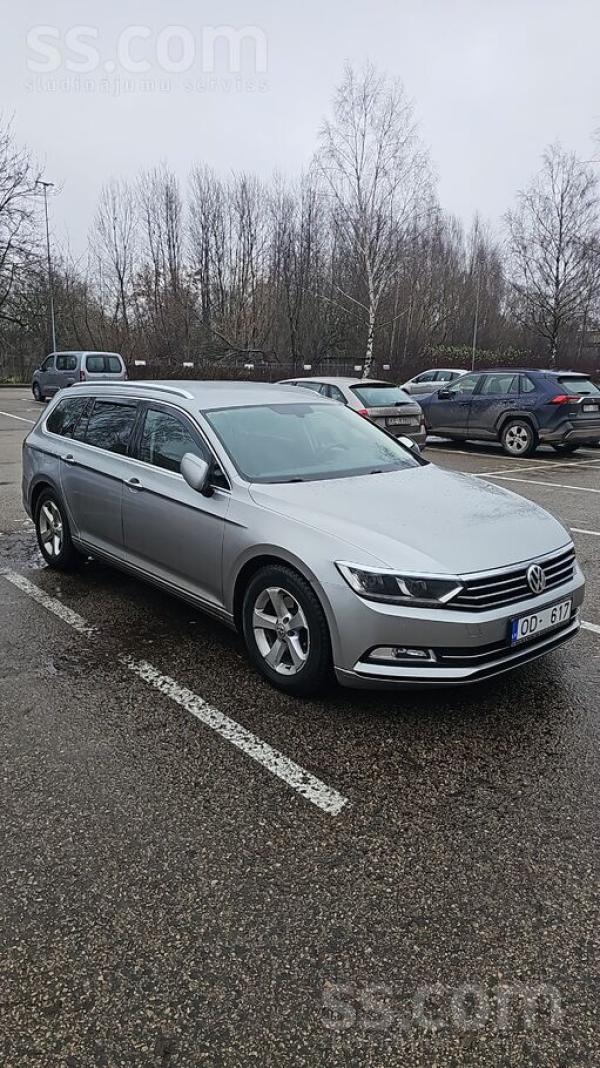 Pelēks Volkswagen Passat B8 2015 Rīga, ar dzinēja tilpumu 2.00 L un nobraukumu 292 tūkst. km par 6500 €, foto 3 vietnē AUTOMOTO.COM.LV