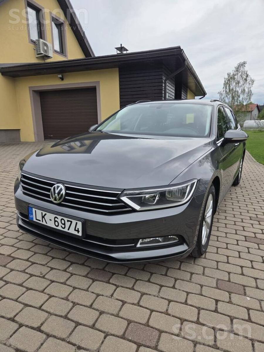 Pelēks Volkswagen Passat B8 2015 Rīga, ar dzinēja tilpumu 1.60 L un nobraukumu 280 tūkst. km par 7800 €, foto 1 vietnē AUTOMOTO.COM.LV