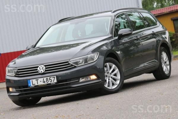 Grey Volkswagen Passat B8 2015 in Riga, with an engine capacity of 2.00 L and mileage of 0 thousand km for 6990 €, photo 1 on AUTOMOTO.COM.LV