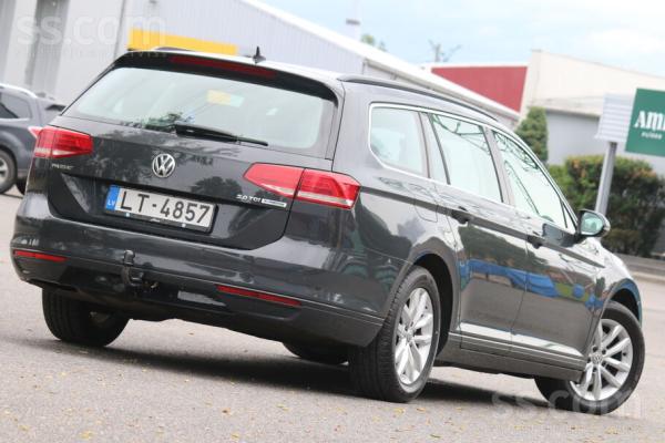 Grey Volkswagen Passat B8 2015 in Riga, with an engine capacity of 2.00 L and mileage of 0 thousand km for 6990 €, photo 2 on AUTOMOTO.COM.LV