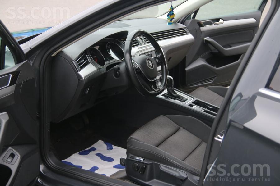 Pelēks Volkswagen Passat B8 2015 Rīga, ar dzinēja tilpumu 2.00 L un nobraukumu 0 tūkst. km par 6990 €, foto 8 vietnē AUTOMOTO.COM.LV