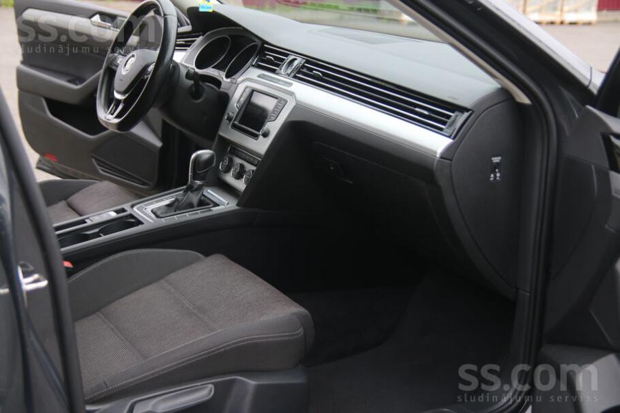 Pelēks Volkswagen Passat B8 2015 Rīga, ar dzinēja tilpumu 2.00 L un nobraukumu 0 tūkst. km par 6990 €, foto 18 vietnē AUTOMOTO.COM.LV