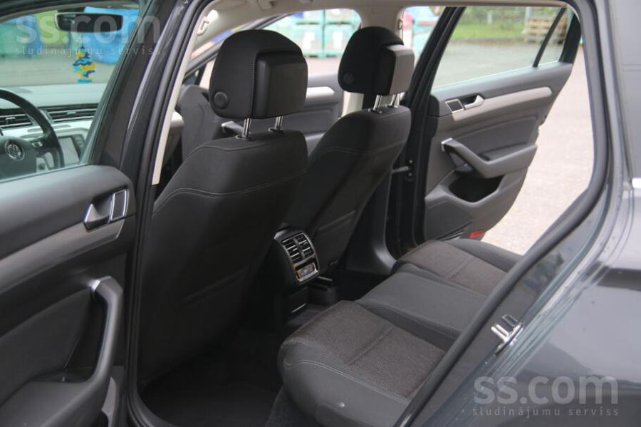 Pelēks Volkswagen Passat B8 2015 Rīga, ar dzinēja tilpumu 2.00 L un nobraukumu 0 tūkst. km par 6990 €, foto 19 vietnē AUTOMOTO.COM.LV