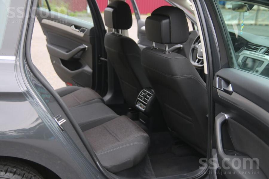 Pelēks Volkswagen Passat B8 2015 Rīga, ar dzinēja tilpumu 2.00 L un nobraukumu 0 tūkst. km par 6990 €, foto 20 vietnē AUTOMOTO.COM.LV