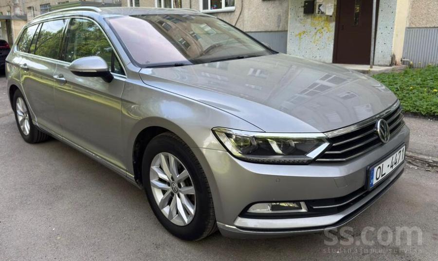 Pelēks Volkswagen Passat B8 2015 Rīga, ar dzinēja tilpumu 2.00 L un nobraukumu 267 tūkst. km par 8000 €, foto 3 vietnē AUTOMOTO.COM.LV