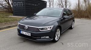 Pelēks Volkswagen Passat B8 2015 Rīga, ar dzinēja tilpumu 2.00 L un nobraukumu 363 tūkst. km par 9800 €, foto  vietnē AUTOMOTO.COM.LV