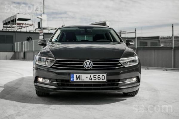 Grey Volkswagen Passat B8 2015 in Riga, with an engine capacity of 2.00 L and mileage of 286 thousand km for 7450 €, photo 2 on AUTOMOTO.COM.LV