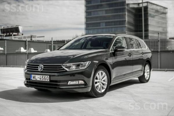 Grey Volkswagen Passat B8 2015 in Riga, with an engine capacity of 2.00 L and mileage of 286 thousand km for 7450 €, photo 3 on AUTOMOTO.COM.LV