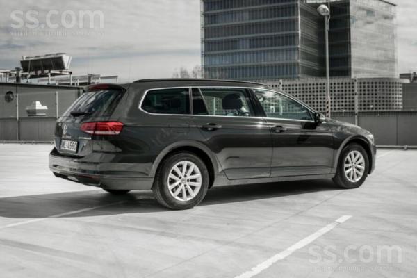 Grey Volkswagen Passat B8 2015 in Riga, with an engine capacity of 2.00 L and mileage of 286 thousand km for 7450 €, photo 4 on AUTOMOTO.COM.LV