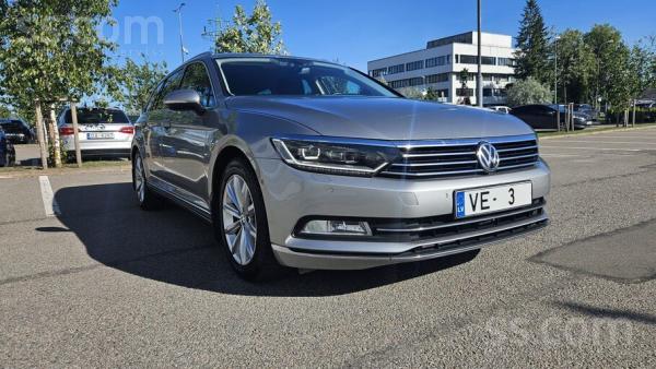 Pelēks Volkswagen Passat B8 2015 Rīga, ar dzinēja tilpumu 2.00 L un nobraukumu 301 tūkst. km par 9400 €, foto 3 vietnē AUTOMOTO.COM.LV