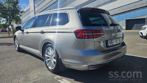 Pelēks Volkswagen Passat B8 2015 Rīga, ar dzinēja tilpumu 2.00 L un nobraukumu 301 tūkst. km par 9400 €, foto 7 vietnē AUTOMOTO.COM.LV