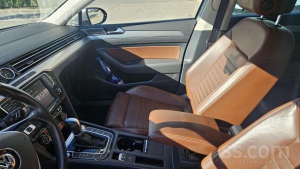 Pelēks Volkswagen Passat B8 2015 Rīga, ar dzinēja tilpumu 2.00 L un nobraukumu 301 tūkst. km par 9400 €, foto 10 vietnē AUTOMOTO.COM.LV