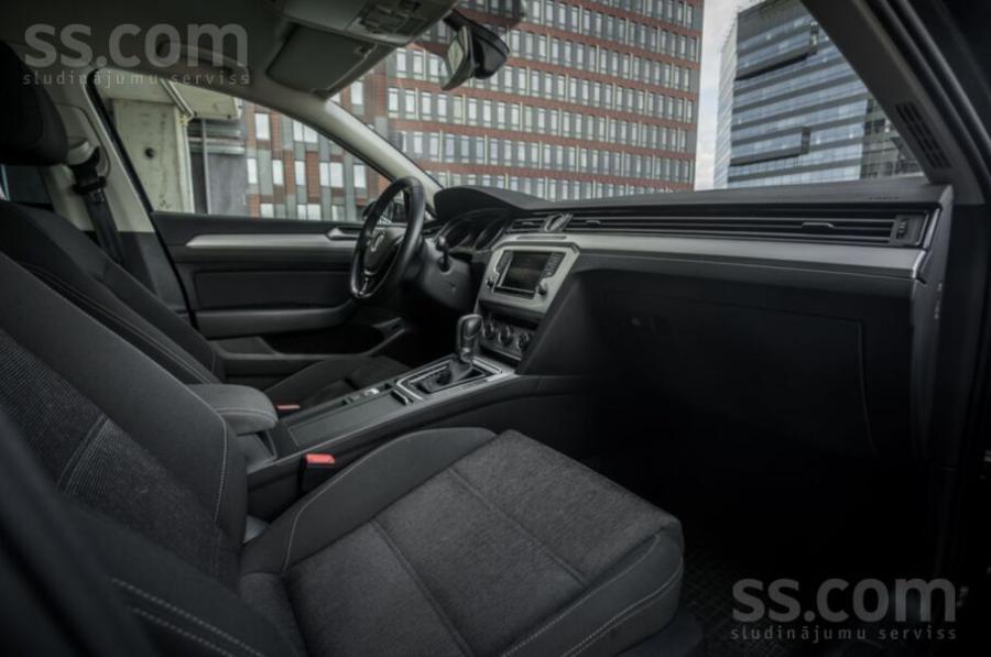Grey Volkswagen Passat B8 2015 in Riga, with an engine capacity of 2.00 L and mileage of 0 thousand km for 7900 €, photo 10 on AUTOMOTO.COM.LV