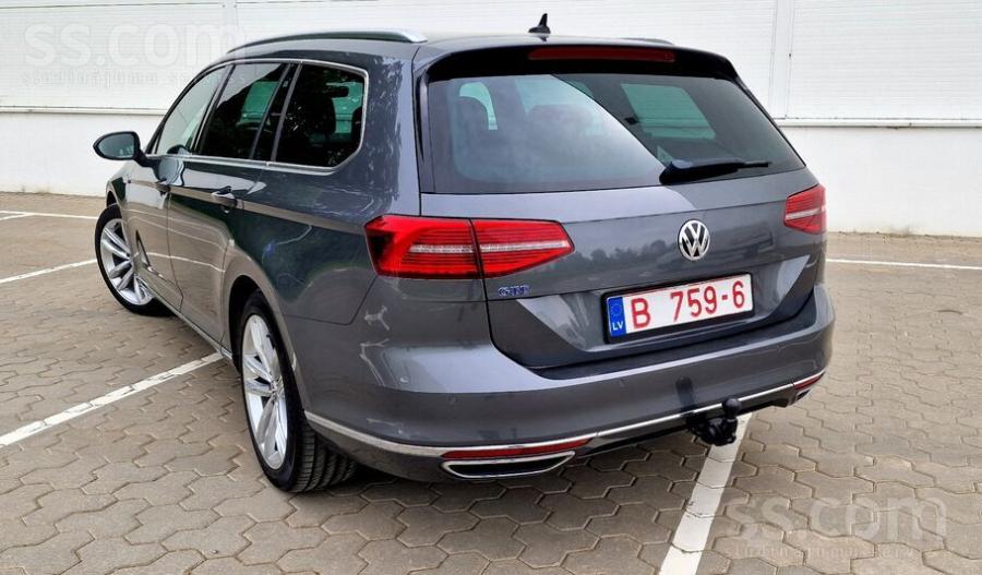Pelēks Volkswagen Passat B8 2015 Rīga, ar dzinēja tilpumu 1.40 L un nobraukumu 249 tūkst. km par 11990 €, foto 5 vietnē AUTOMOTO.COM.LV
