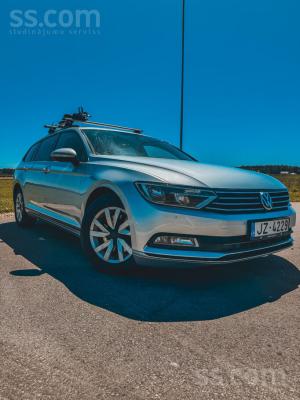 Grey Volkswagen Passat B8 2015 in Riga, with an engine capacity of 2.00 L and mileage of 259 thousand km for 8500 €, photo 7 on AUTOMOTO.COM.LV