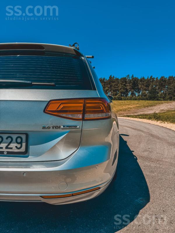 Pelēks Volkswagen Passat B8 2015 Rīga, ar dzinēja tilpumu 2.00 L un nobraukumu 259 tūkst. km par 8500 €, foto 8 vietnē AUTOMOTO.COM.LV