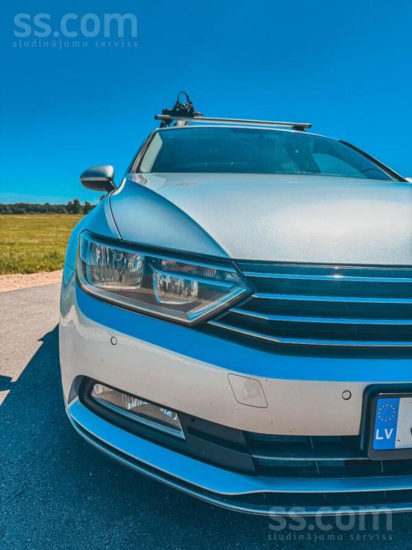 Pelēks Volkswagen Passat B8 2015 Rīga, ar dzinēja tilpumu 2.00 L un nobraukumu 259 tūkst. km par 8500 €, foto 9 vietnē AUTOMOTO.COM.LV