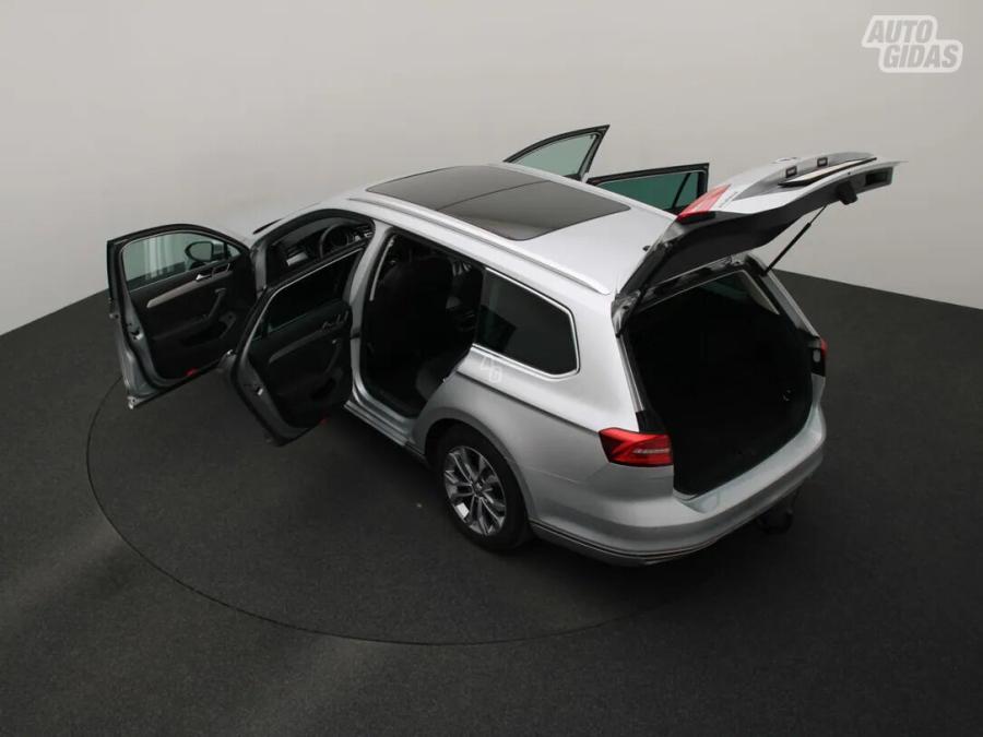 Pelēks Volkswagen Passat B8 2015 Viļņa, ar dzinēja tilpumu 1.40 L un nobraukumu 201 tūkst. km par 9999 €, foto 14 vietnē AUTOMOTO.COM.LV