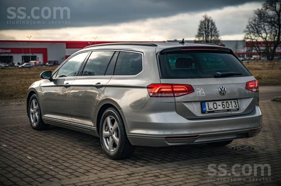 Pelēks Volkswagen Passat B8 2015 Rīga, ar dzinēja tilpumu 2.00 L un nobraukumu 296 tūkst. km par 7590 €, foto 7 vietnē AUTOMOTO.COM.LV