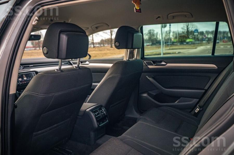 Pelēks Volkswagen Passat B8 2015 Rīga, ar dzinēja tilpumu 2.00 L un nobraukumu 296 tūkst. km par 7590 €, foto 16 vietnē AUTOMOTO.COM.LV