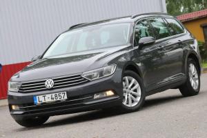 Pelēks Volkswagen Passat B8 2015 Rīga, ar dzinēja tilpumu 2.00 L un nobraukumu 268 tūkst. km par 6990 €, foto  vietnē AUTOMOTO.COM.LV