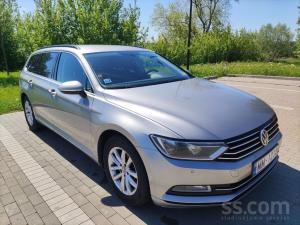Pelēks Volkswagen Passat B8 2015 Daugavpils, ar dzinēja tilpumu 2.00 L un nobraukumu 393 tūkst. km par 5850 €, foto  vietnē AUTOMOTO.COM.LV