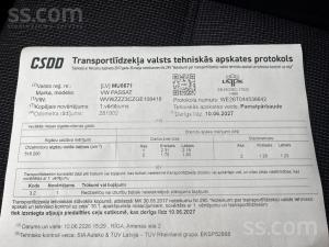 Серый Фольксваген Пассат Б8 2015 в Рига, объемом двигателя 1.60 л и пробегом 283 тыс. км за 8200 €, фото 13 на AUTOMOTO.COM.LV