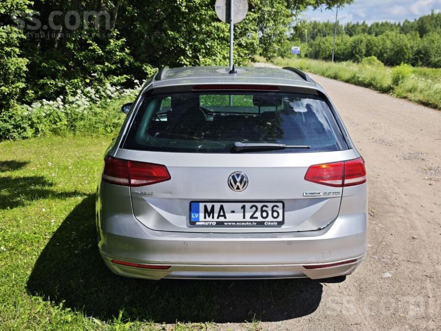 Pelēks Volkswagen Passat B8 2015 Cēsis, ar dzinēja tilpumu 2.00 L un nobraukumu 460 tūkst. km par 3800 €, foto 8 vietnē AUTOMOTO.COM.LV