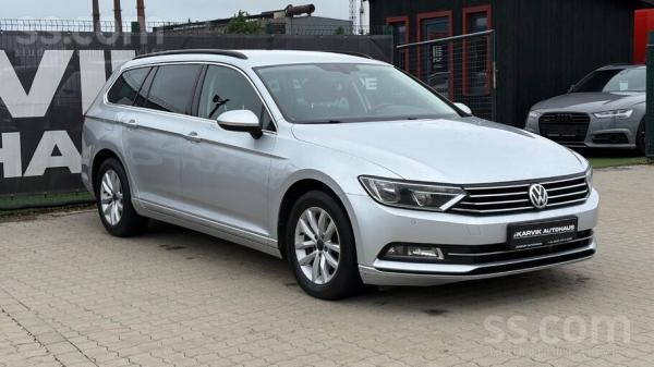 Grey Volkswagen Passat B8 2015 in Liepaja, with an engine capacity of 2.00 L and mileage of 259 thousand km for 8850 €, photo 2 on AUTOMOTO.COM.LV